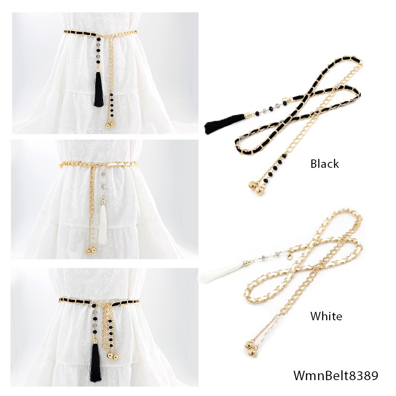 Korean Style Woman Circle Thin Belt 8389 | Shopee Malaysia