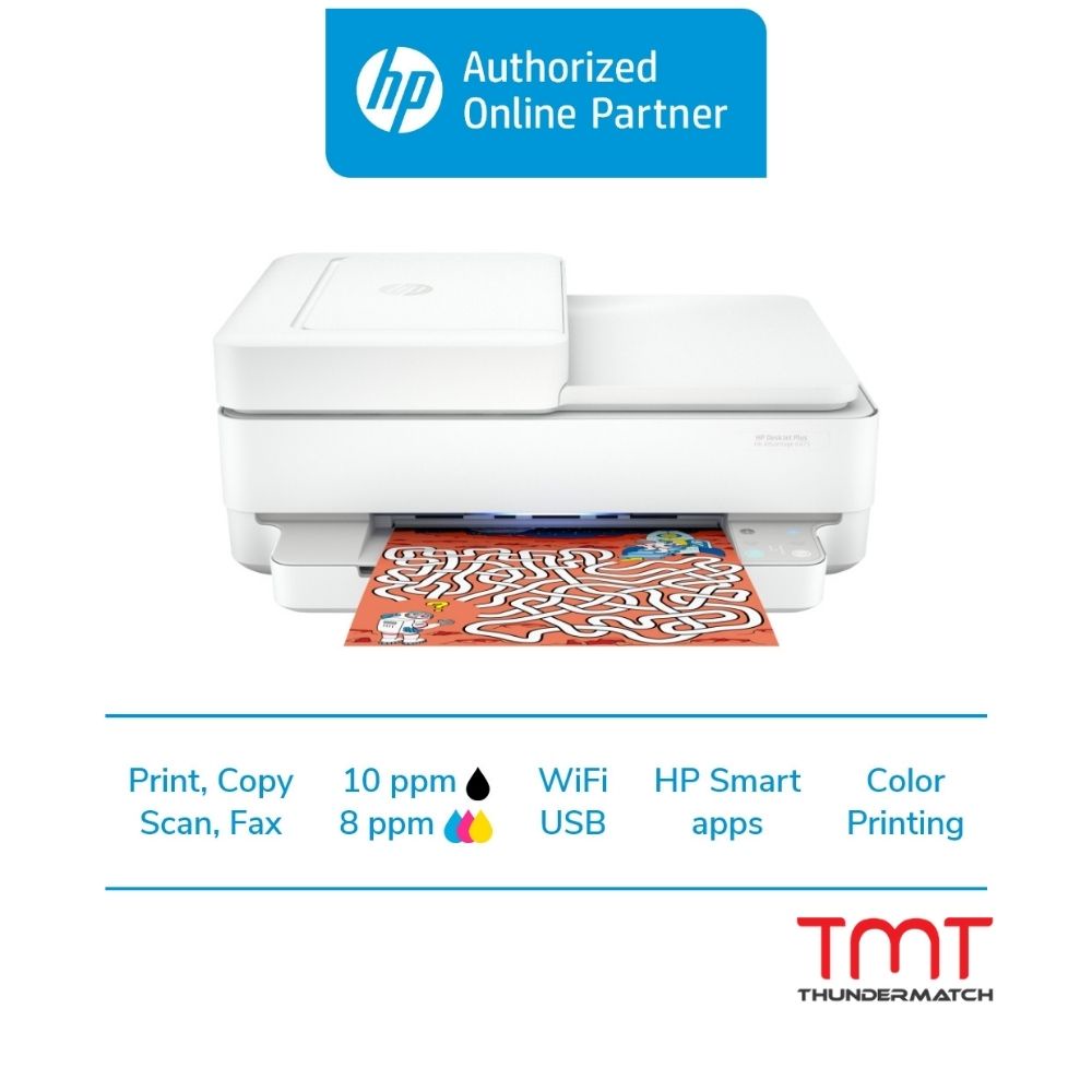 HP DeskJet Plus Ink Advantage 6475 All-in-One Printer | Print,Scan,Copy ...