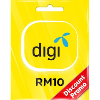 DIGI PREPAID RM10 VOUCHER (MY) DISCOUNT PROMO - DIGI RELOAD PIN RM10 ...