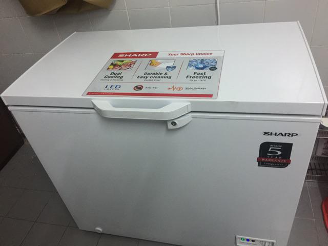 Sharp Chest freezer 220L SJC218 / SJC228 | Shopee Malaysia
