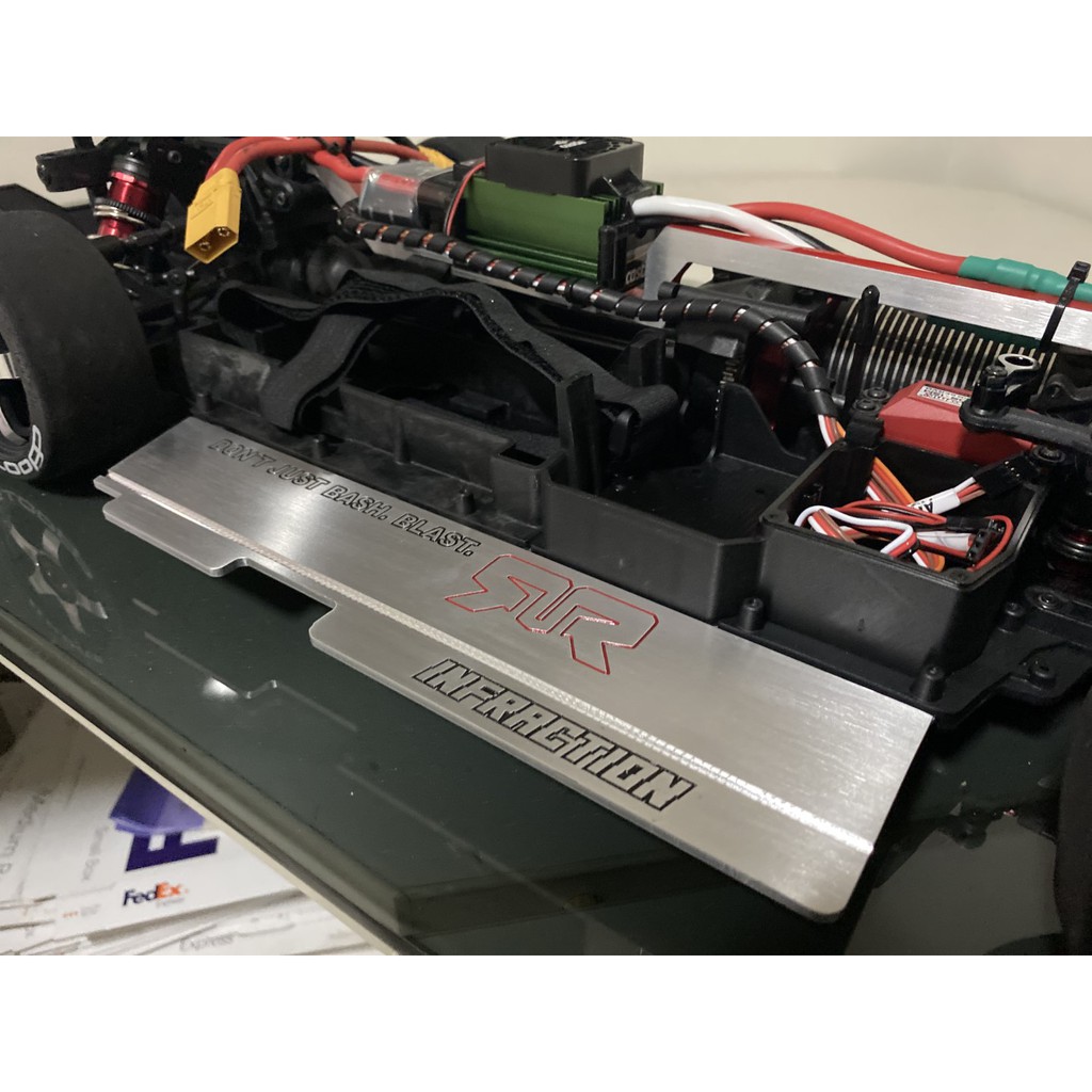 IN STOCK NOW!! Aluminum Side Skirts Arrma Infraction V1 V2 Limitless ...