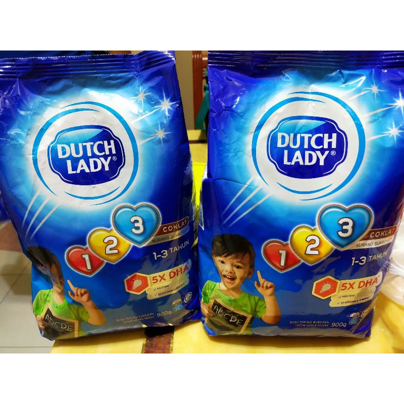 Susu Dutch Lady 123 Coklat 850g | Shopee Malaysia