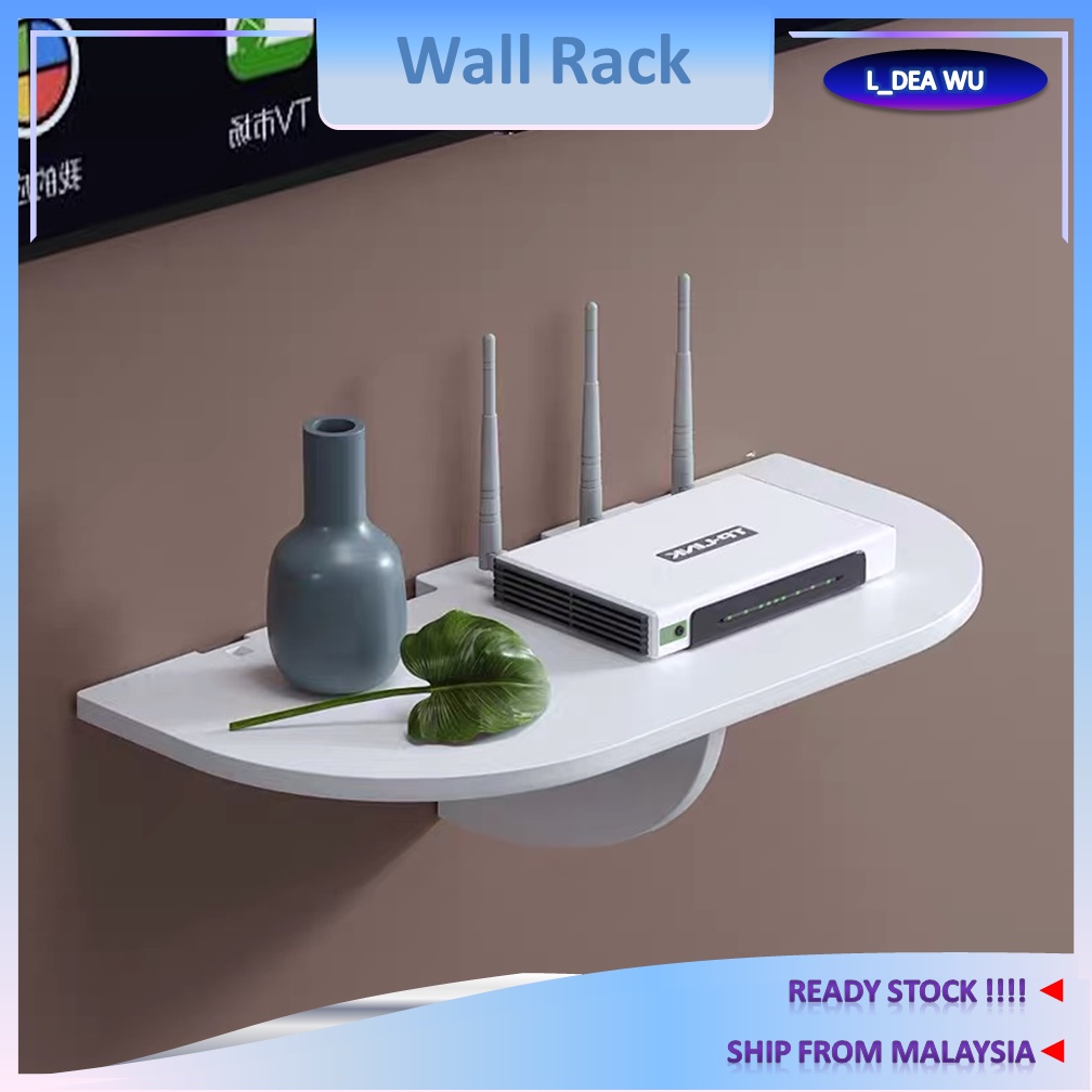 Wifi Router Shelf Router Modem Rak Wall rack Storage DVD Astro Player ...