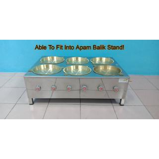 Metallogy 7" Kuali Apam Balik Tembaga/ Brass Pancake Mould/ Piring Kuih ...