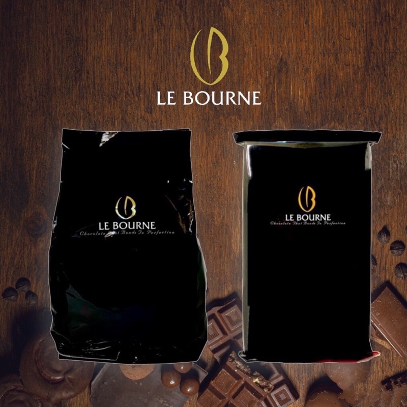 Le Bourne Compound Chocolate Nuggets Chocolate Compound Coin Compound