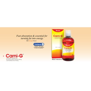 Valens Carni-G Oral solution With Orange Flavour 500ml | Shopee Malaysia