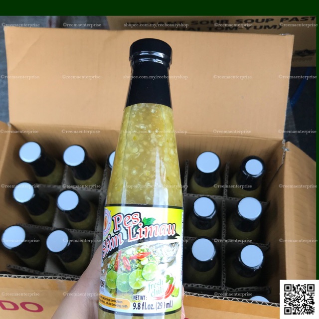 [1 CARTON 24 BOTOL] Pes Stim Limau Fresh Chilli 290ml | Shopee Malaysia