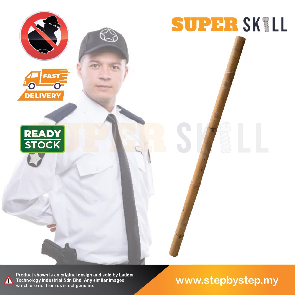 Security Stick Security Rod (Material Rattan) Kayu Pengawal Keselamatan ...