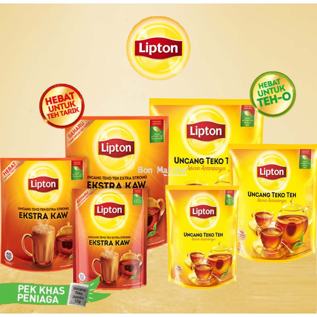 Lipton Yellow Label Potbags / Lipton Yellow Label Ekstra Kaw Extra ...