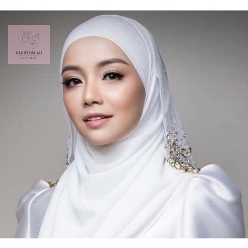 Shawl Chiffon Premium ,Nikah , Batu , Kahwin Tunang , Bubble Satin ...