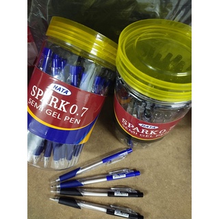 Hata Spark Semi Gel Ball Pen 0.7mm 50pcs/box | Shopee Malaysia