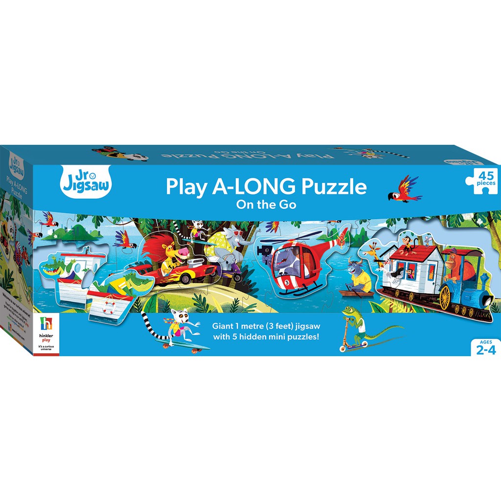 Children's Play A-Long Jigsaw Puzzle: On the Go | Shopee Malaysia