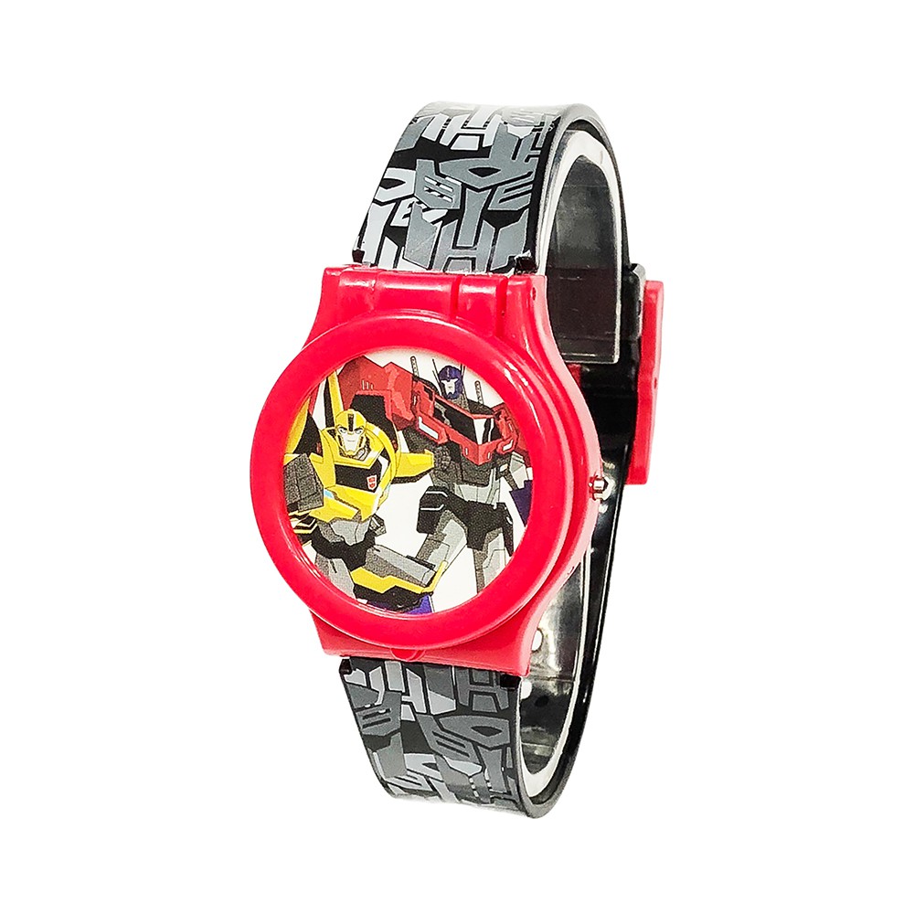 Hasbro Transformers Kids Changeable Dial Boy LCD Watch TFSQ799 | Shopee ...
