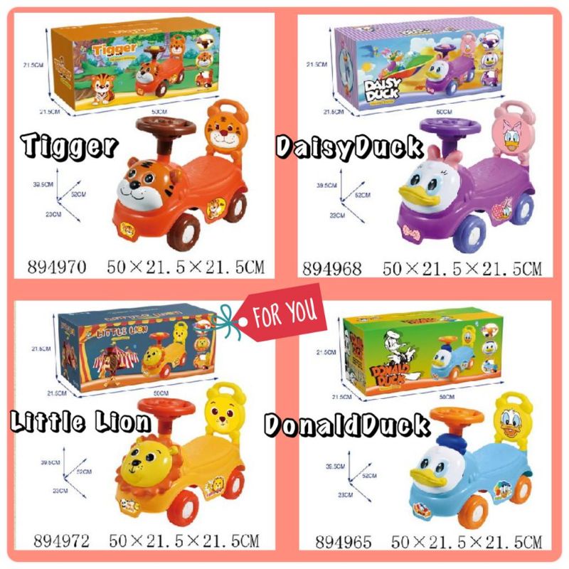 Baby Tolo Ride On DisneyLand Push Car With Musical Push Steering ...