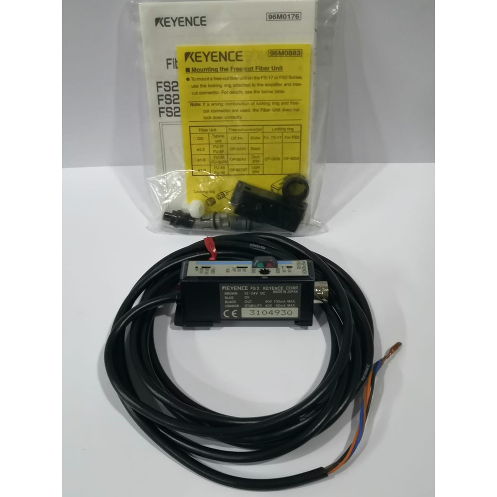 Keyence FS2-62 Fiber Amplifier Sensor , Input Volt12-24VDC (new ithout box) | Shopee Malaysia