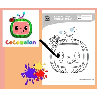 PDF Cocomelon Worksheets 57pages | Shopee Malaysia