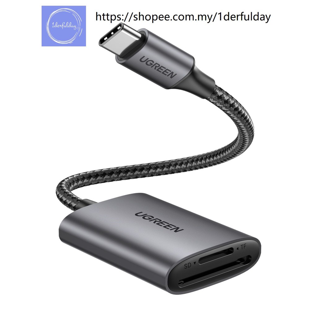 Ugreen type-c multifunction card reader tf sd card reader up to 2tb ...
