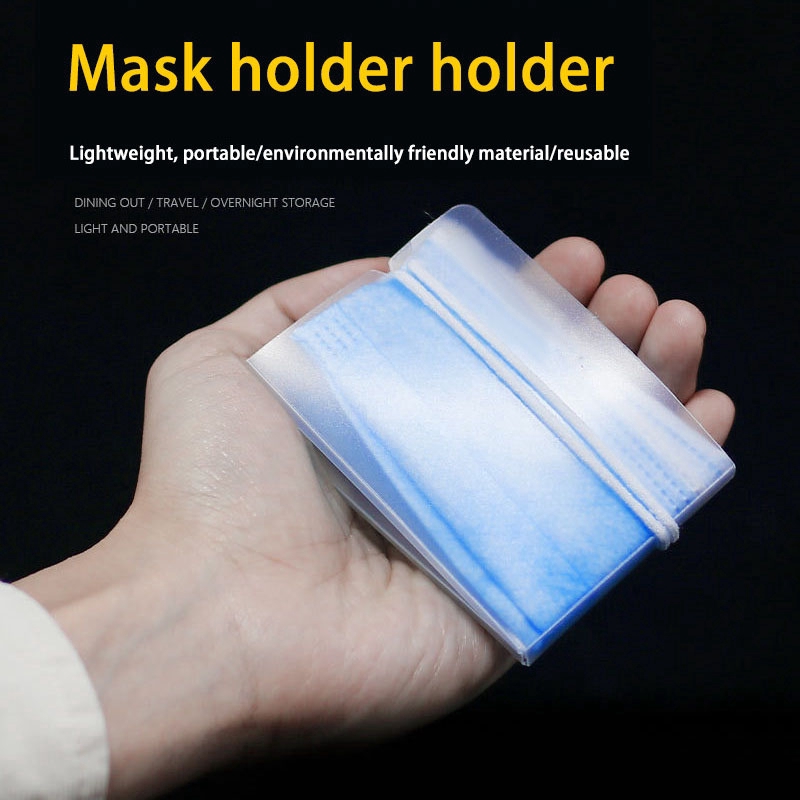 Face Mask Keeper Keeping Holder Portable Mask Storage Folder Clip ...