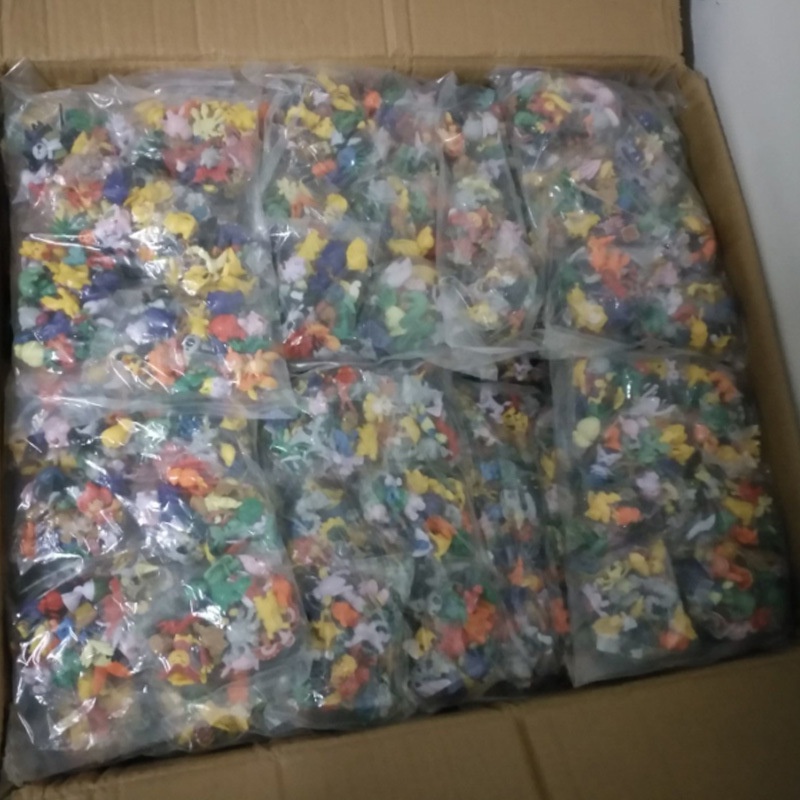 24Pcs/Set Tomy Pokemon Figures Model Collection 2-3cm Pokémon Pikachu ...