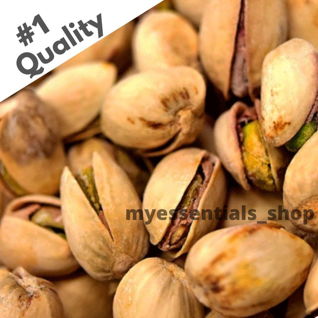 BEST Quality Pistachio Roasted & Salted / Kacang Cerdik (USA) - Premium ...