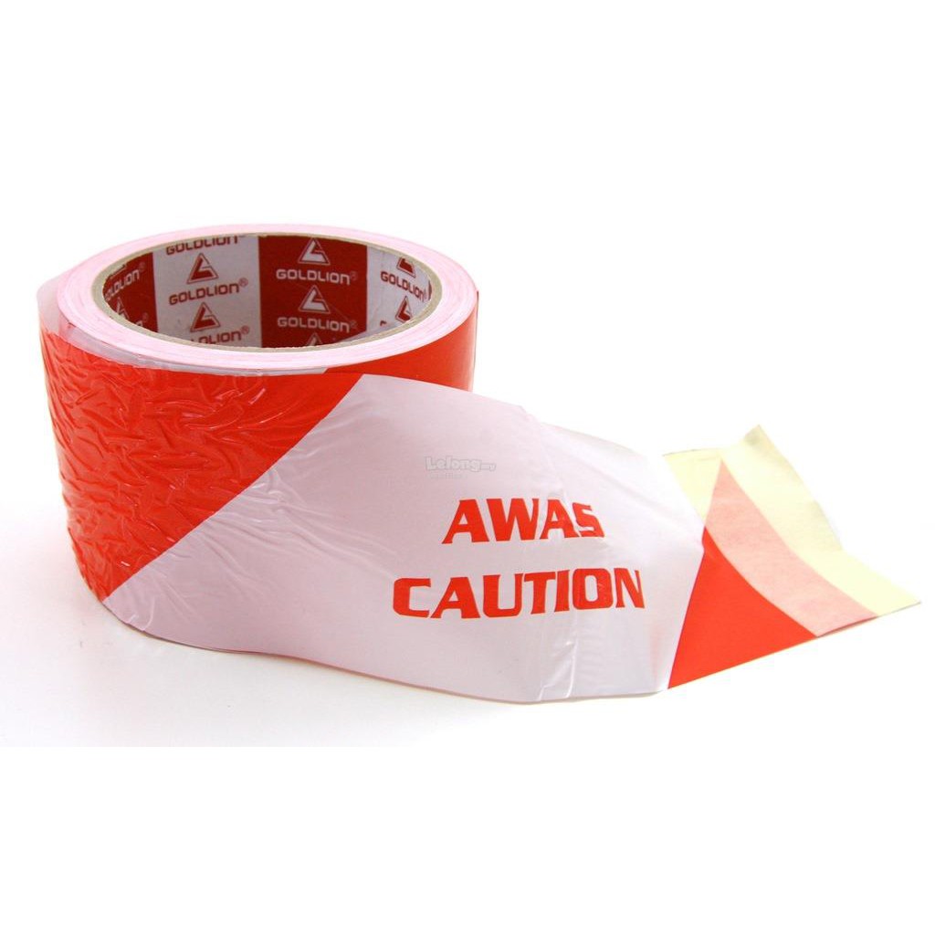 WARNING CAUTION TAPE / AWAS TAPE - 2" | Shopee Malaysia