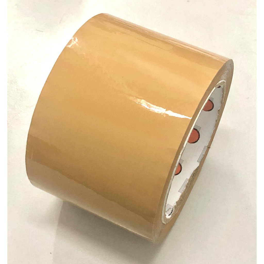 READY STOCK!!! PREMIUM HIGH!! Opp Tape 72mm x 80m (Brown) | Shopee Malaysia