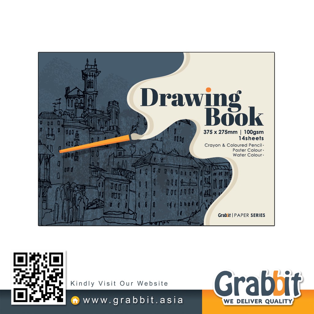 Grabbit Drawing Book (100gsm) | Shopee Malaysia