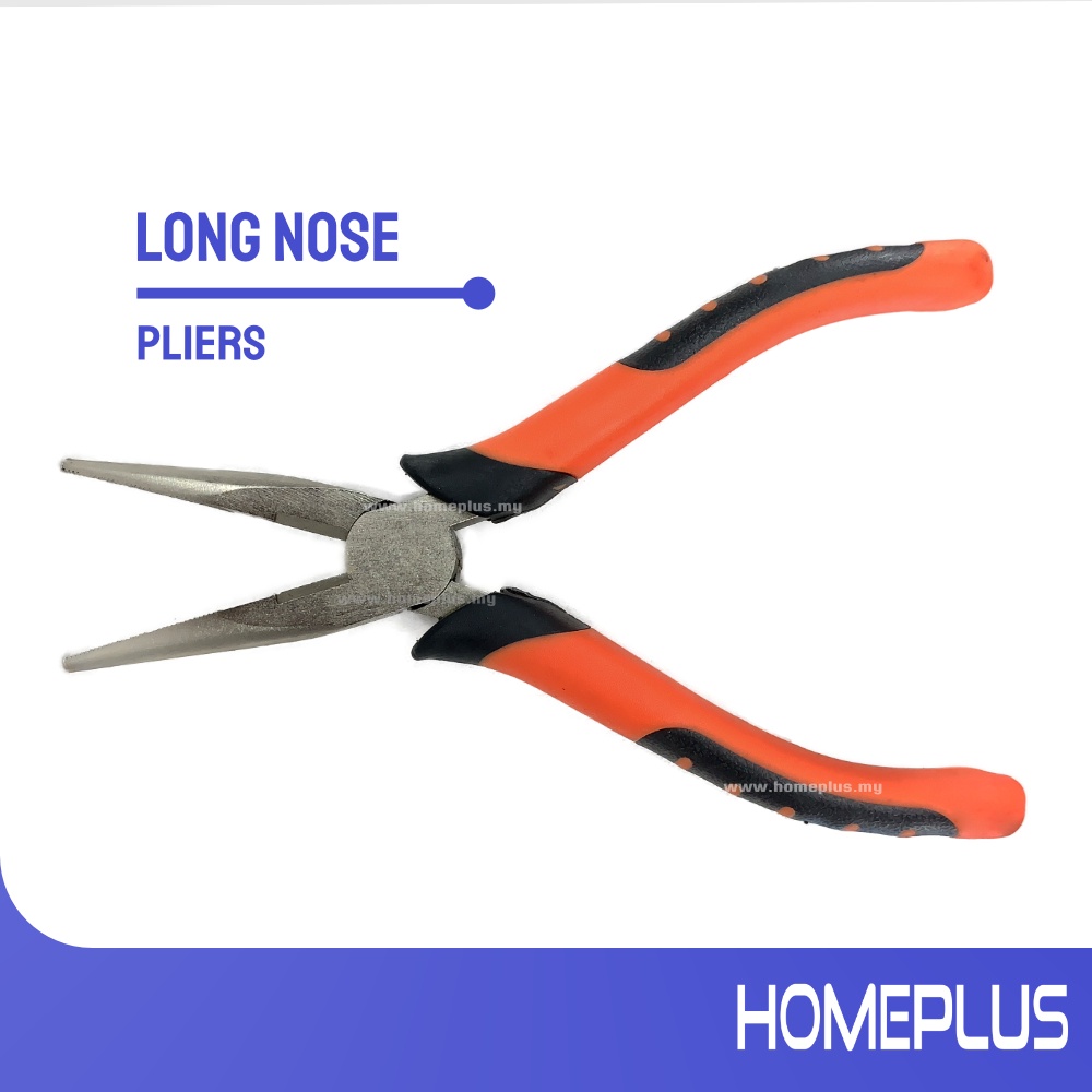 6inch Combination Diagonal Long Nose Plier Playar Gabung Mulut Buaya Muncung Tirus Gunting Besi ...