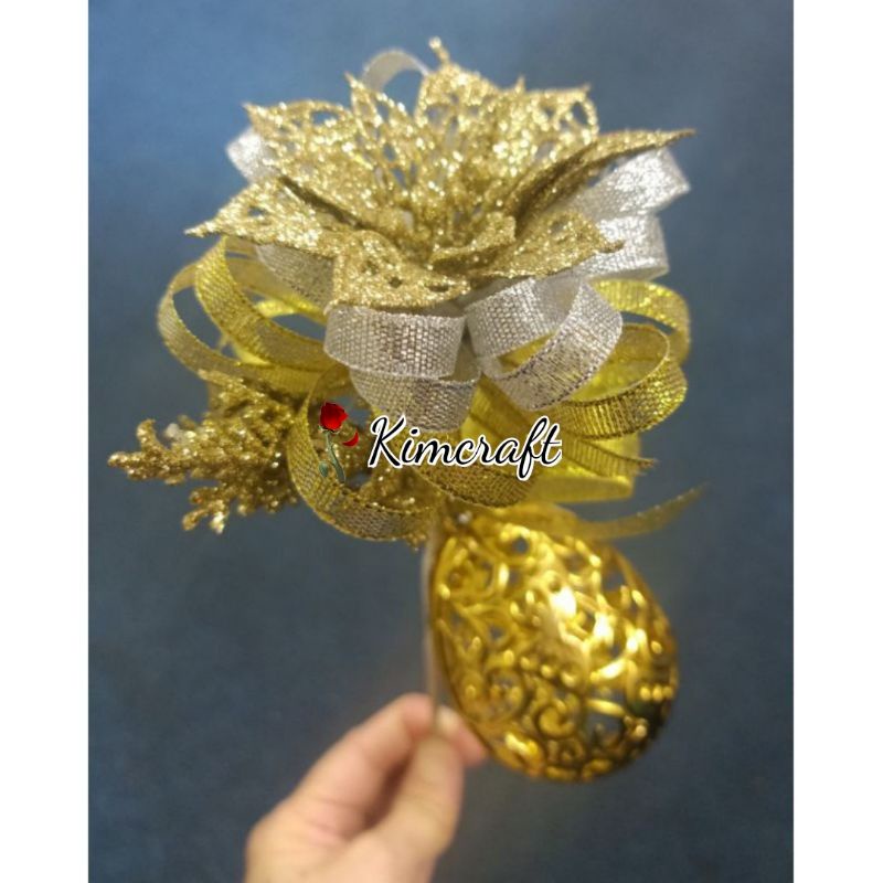 Handmade Bunga Telur Pahar Wedding Engagement Souvenir Gift Egg Flower ...