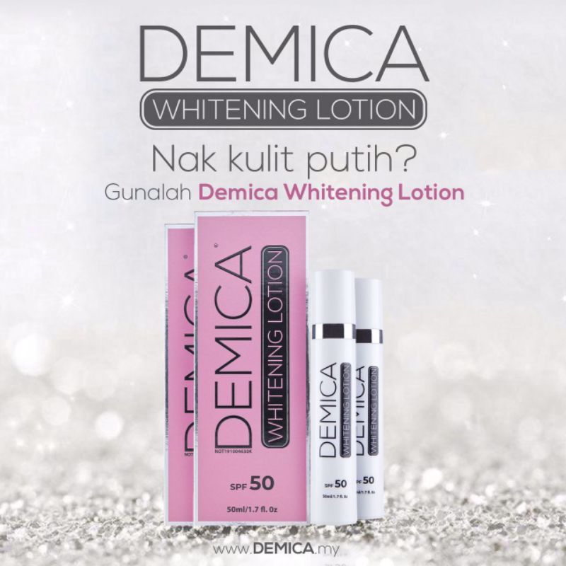 DEMICA Whitening Lotion SPF50 5ml | Shopee Malaysia