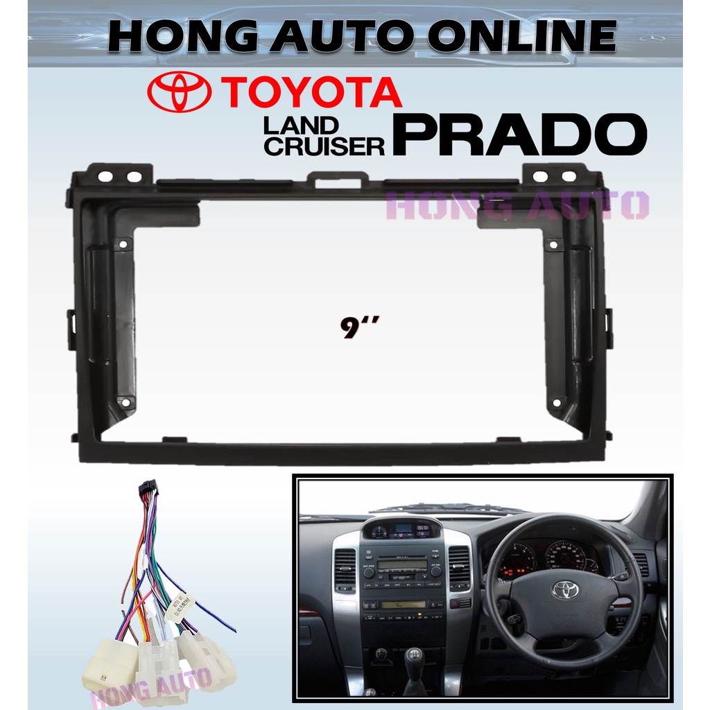 TOYOTA LAND CRUISER PRADO (J120) 2004-2008 ANDROID CASING(9'') | Shopee ...