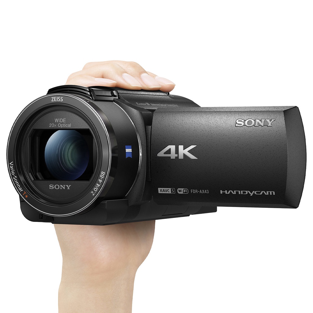 Sony FDR-AX43A UHD 4K Handycam Video Camera Camcorder +64GB (Sony MSIA ...