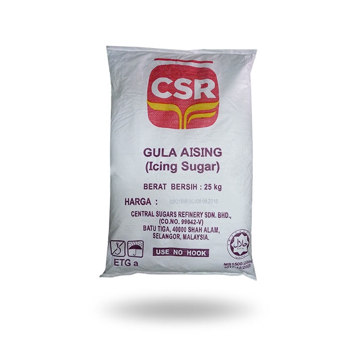 CSR GULA ICING (AISING) 25KG | Shopee Malaysia