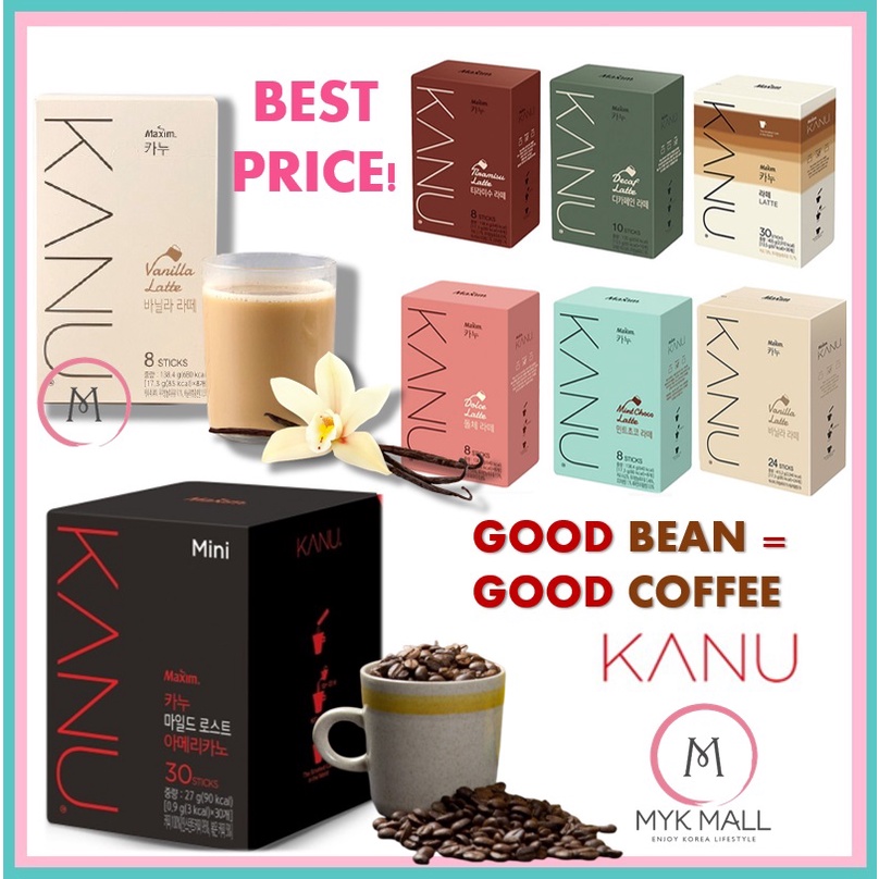 KANU Mini Black Coffee Kanu Latte Coffee Ready Stock | Shopee Malaysia