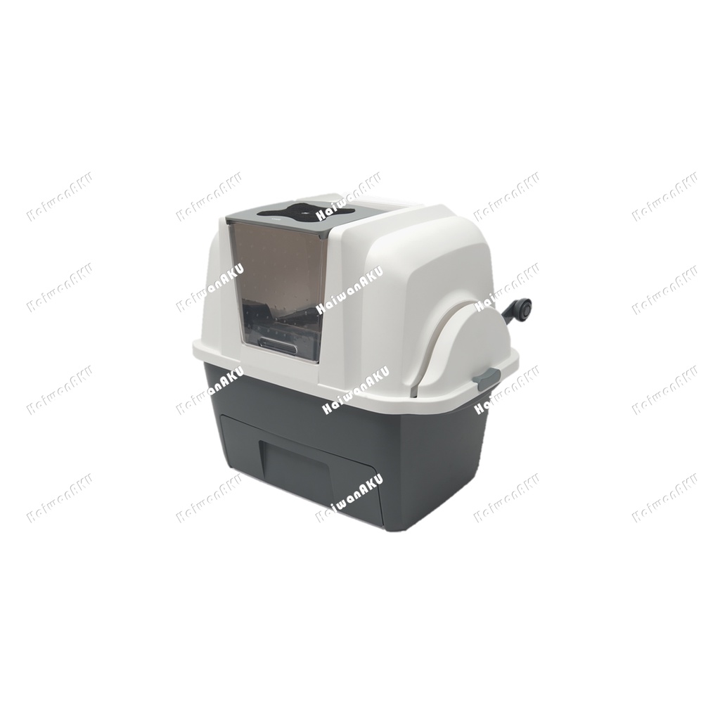 Catit SmartSift Litter Box Easy Scooping System Grey | Shopee Malaysia