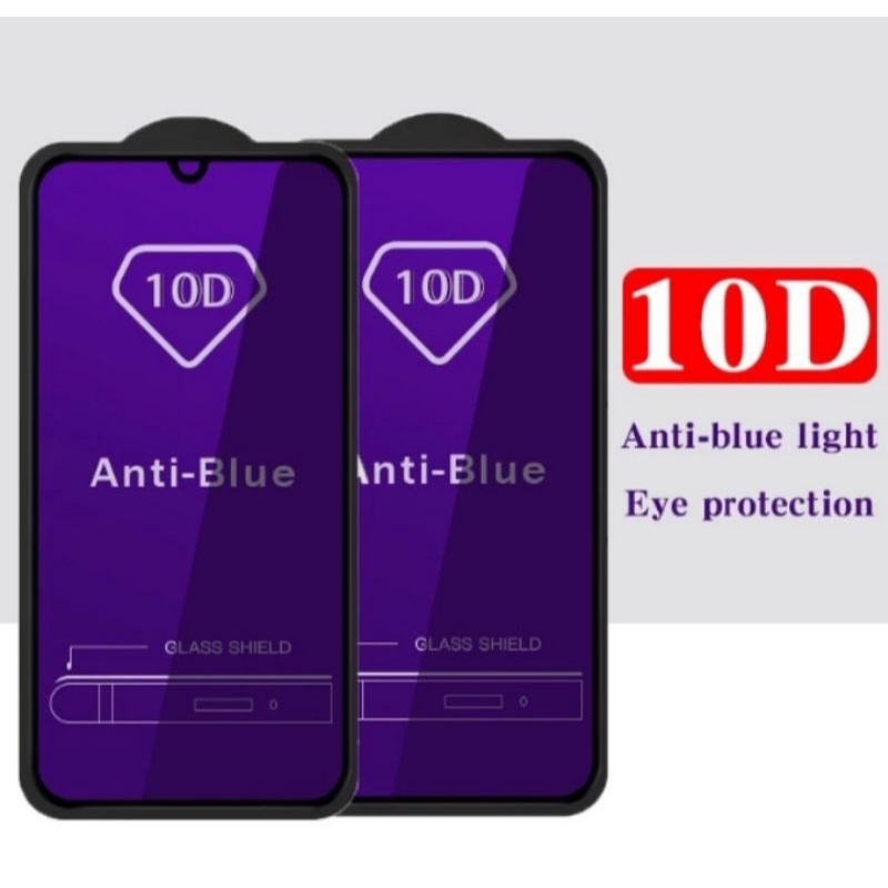 Tempered Glass Blue light 10D Anti-Scratch Anti Radiation POCO X3 NFC/POCO X3/PRO M3/POCO M3 PRO ...