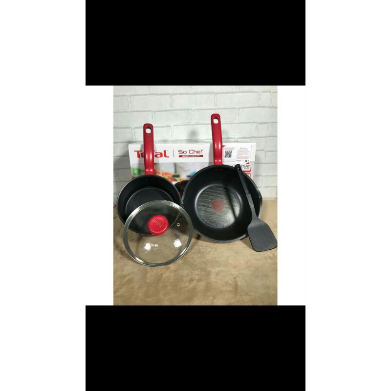 tefal so chef 4 pcs induction cooker | Shopee Malaysia