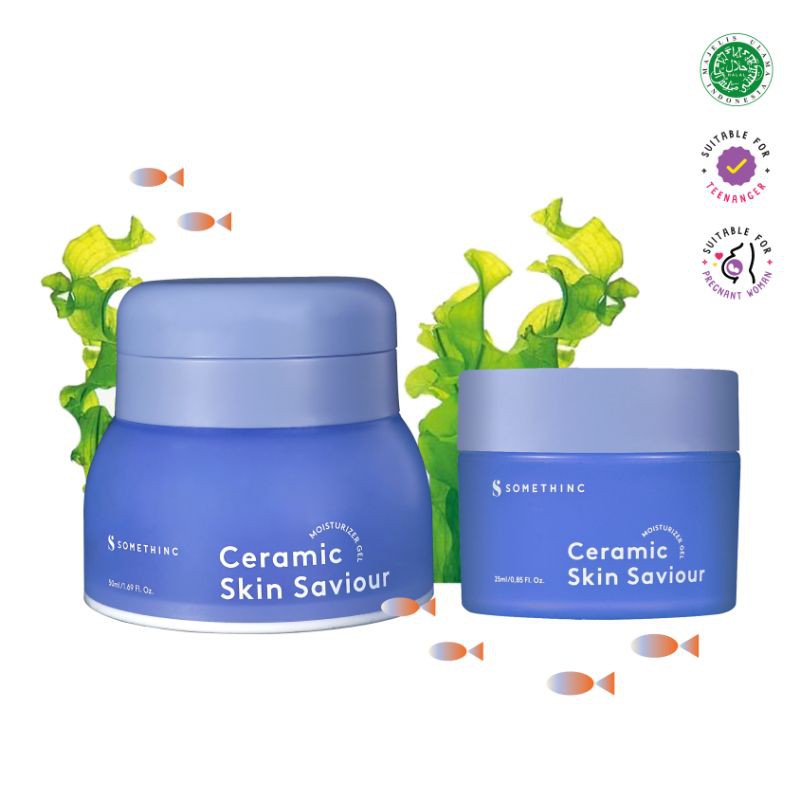 Somethinc Ceramic Skin Savior Moisturizer Gel 25ml & 50ml | BeeCost
