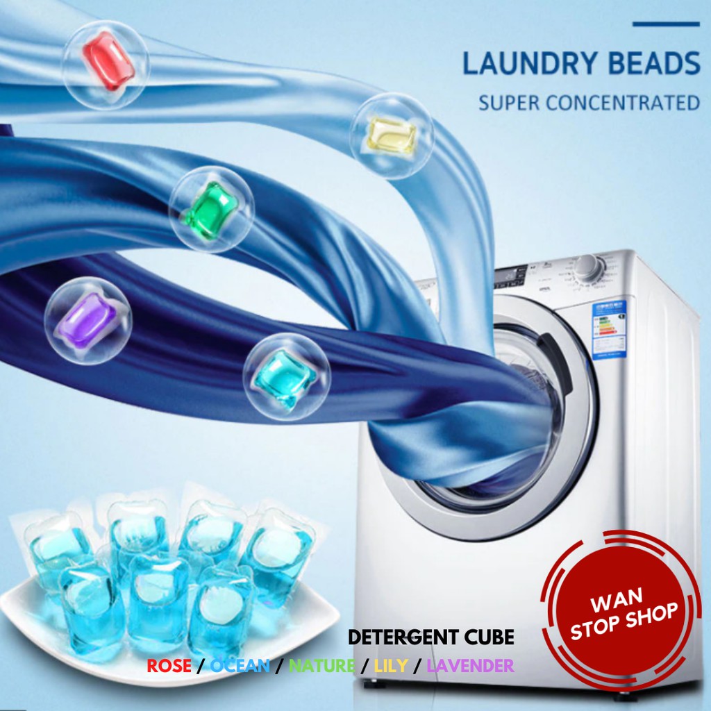 Concentrated Detergent Cube, Laundry Condensation Beads, Sabun Candy ...