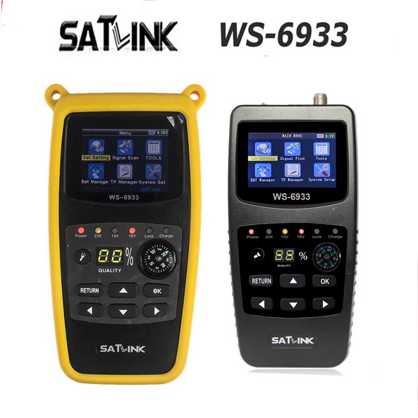 Satlink WS 6933 Satelite Finder Meter DVB S2 Satfinder (Pre-Set Sat ...