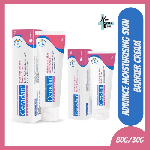 CERADAN Advance Moisturising Skin Barrier Cream 80G/30G | Shopee Malaysia
