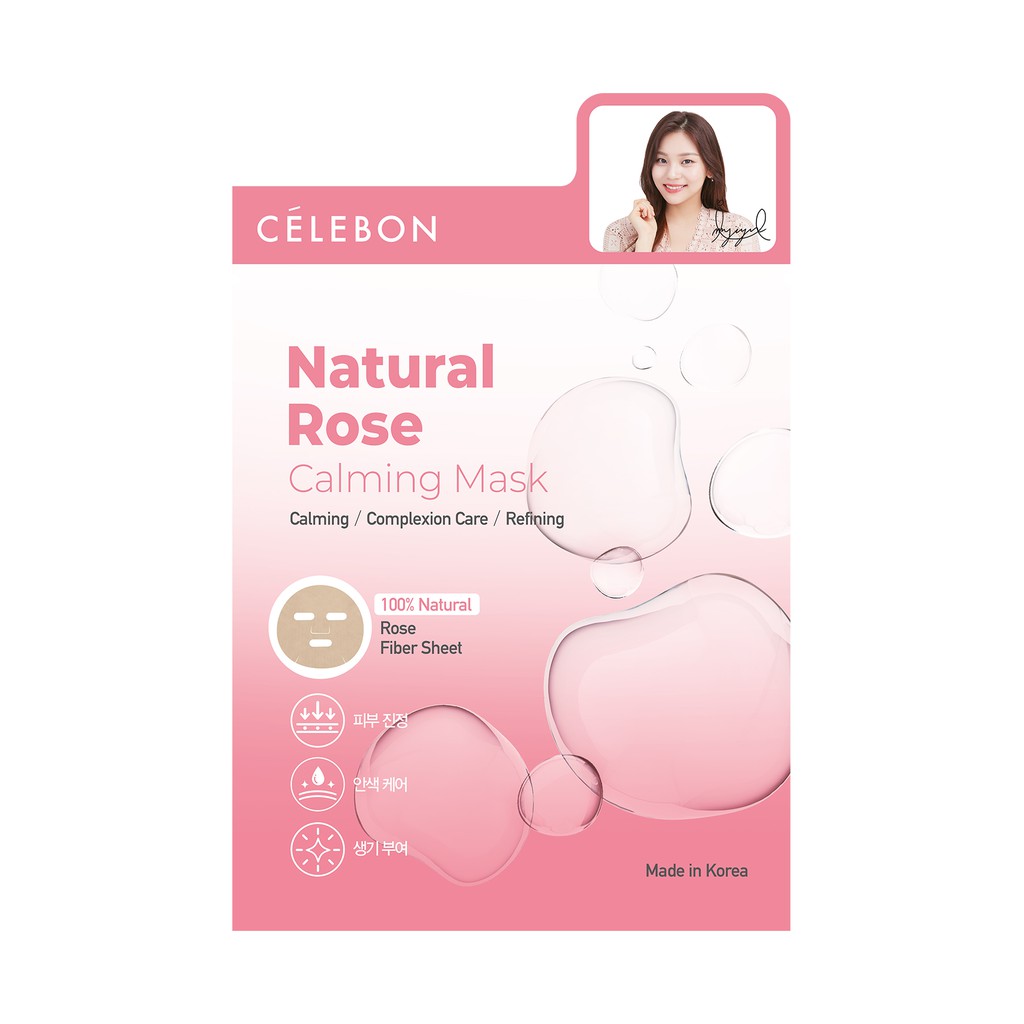 [CELEBON] Natural Rose Calming Mask | Shopee Malaysia