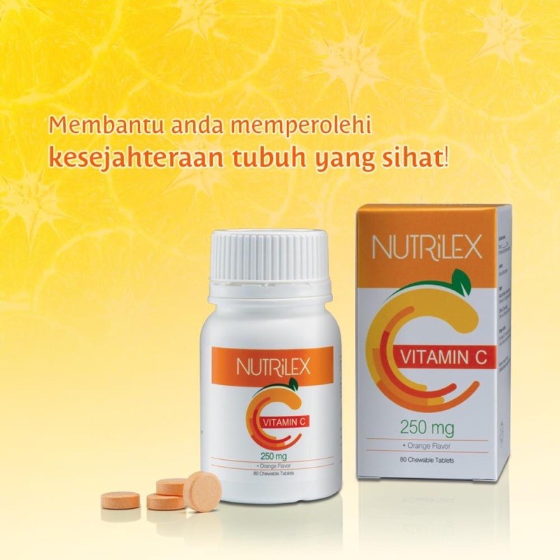 NUTRiLEX Vitamin C - 250mg | Shopee Malaysia