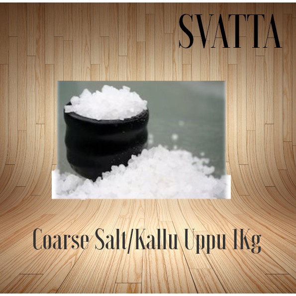 Coarse Salt / Garam Kasar - 1kg (SVATTA) | Shopee Malaysia