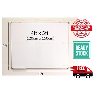Magnetic White board Size 3x4 4x4 4x5 4x6 4x8 White Board/ Whiteboard ...