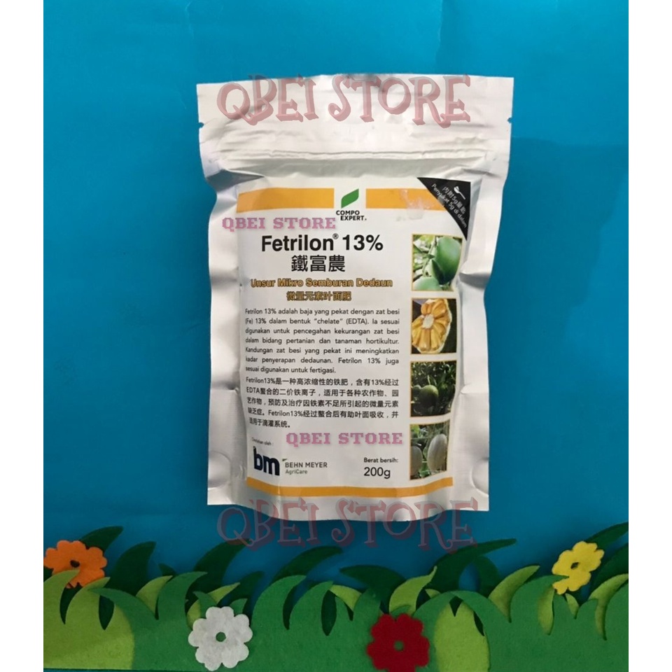 FETRILON 13% 200G BEHN MEYER - Baja / Micronutrient EDTA / Unsur Mikro ...