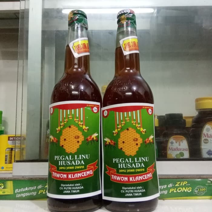 jamu botol pegalinu tawon klanceng 650ML | Shopee Malaysia