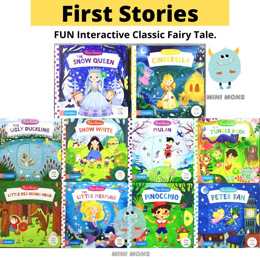 First Stories Series by Campbell Board Book Fairy Tale Baby Kids ...