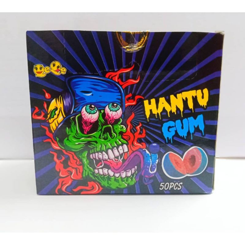 Hantu Gum 3pcs (Center Filled Bubble Gum) | Shopee Malaysia