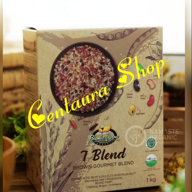 Bionic Farm Seven 7 Blend Brown Gourmet Blend 1kg | Shopee Malaysia